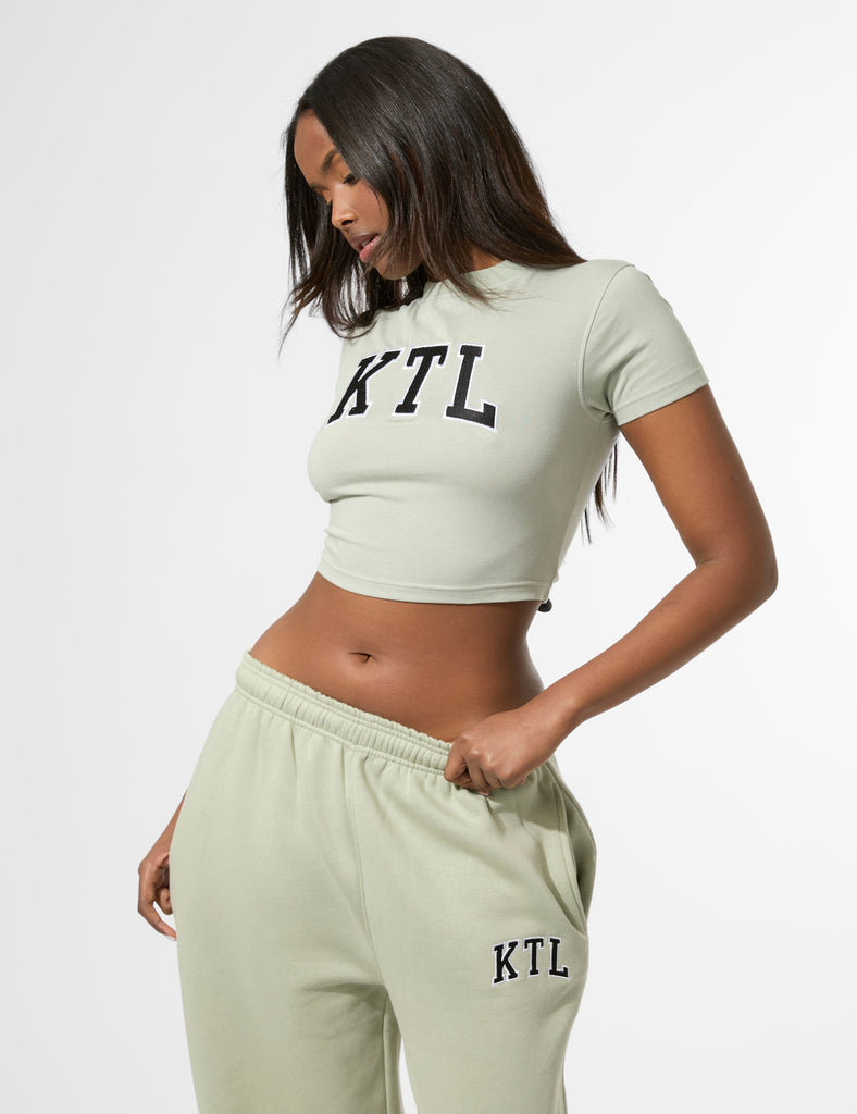 Ktl Logo Baby Tee Sage | Public Desire