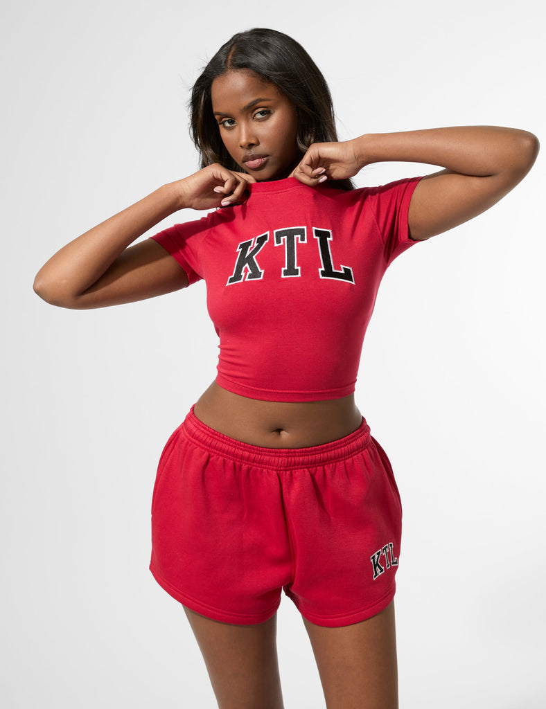 Ktl Logo Baby Tee Red | Public Desire